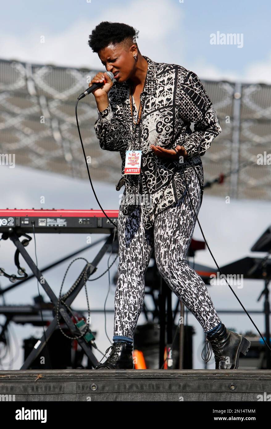 Denitia Odigie, vocalist for Denitia + Sene, kicks off the first-ever ...