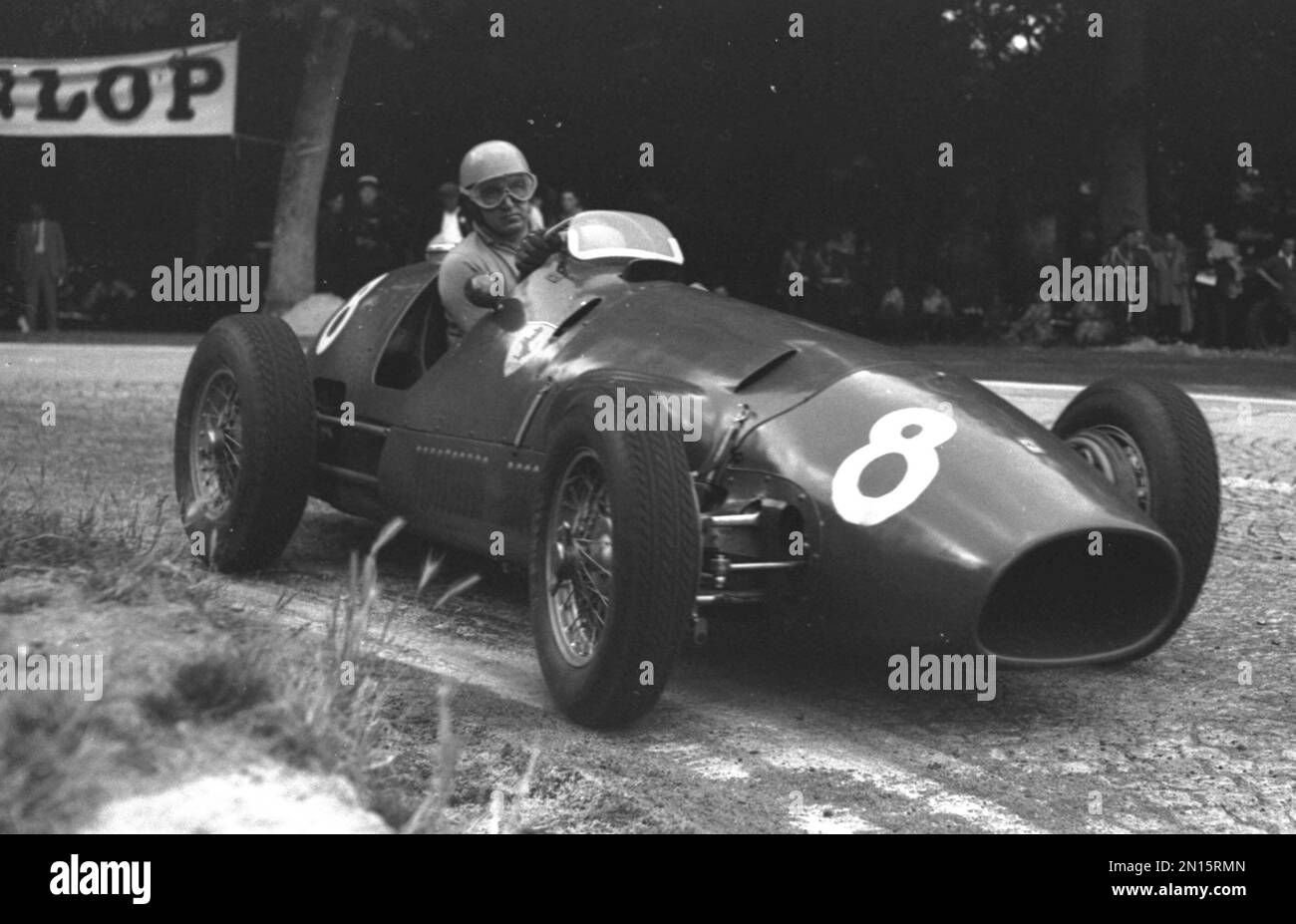 FILE - In this July 6, 1952 file photo Alberto Ascari of Italy in ...