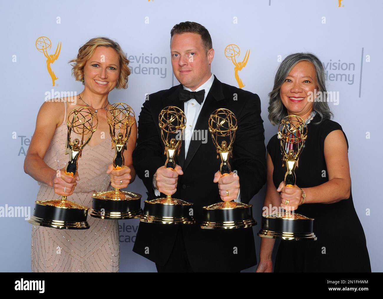EXCLUSIVE - Aimee Viles, from left, Robert Mancini, and Lisa Hsia ...