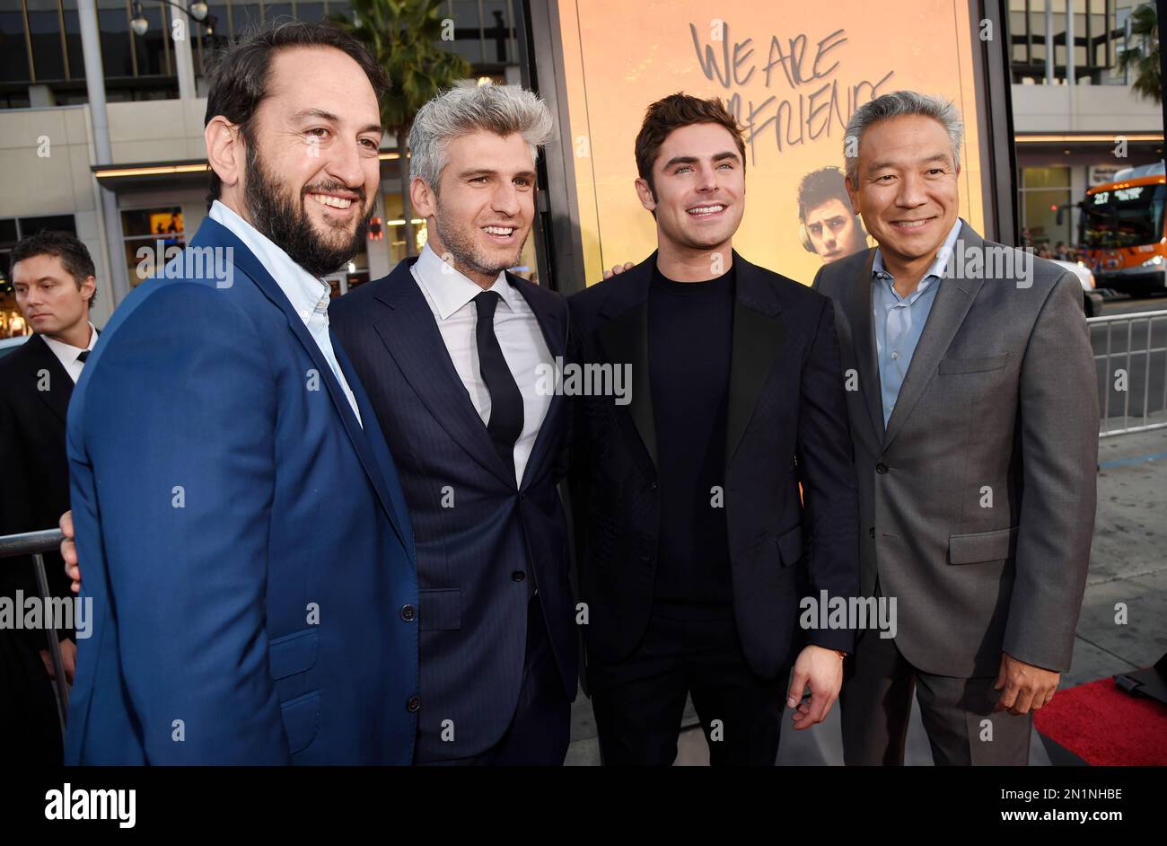 Max Joseph, second from left, director and co-screenwriter of "We Are ...