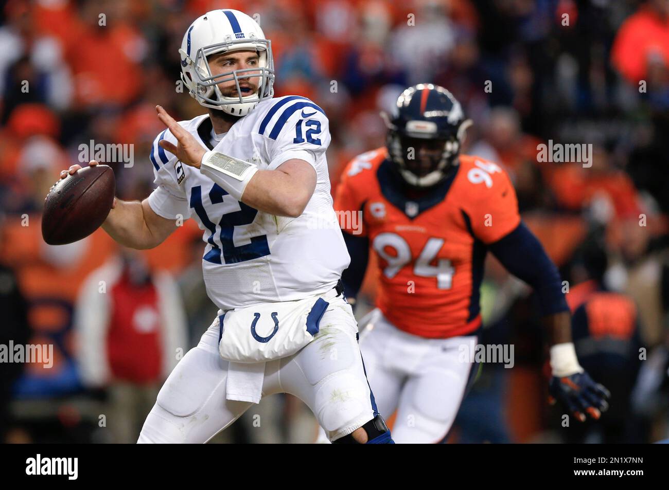 FILE - In this Jan. 11, 2015, file photo, Indianapolis Colts ...