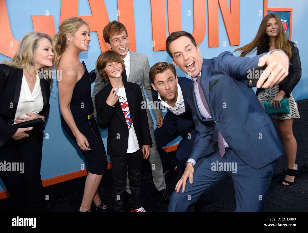 Beverly D'Angelo, from left, Christina Applegate, Steele Stebbins ...