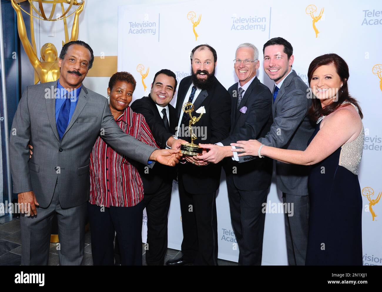 NBC4 News Team, Kevin LaBeach, from left, Susan Monroe, Mekahlo Medina ...