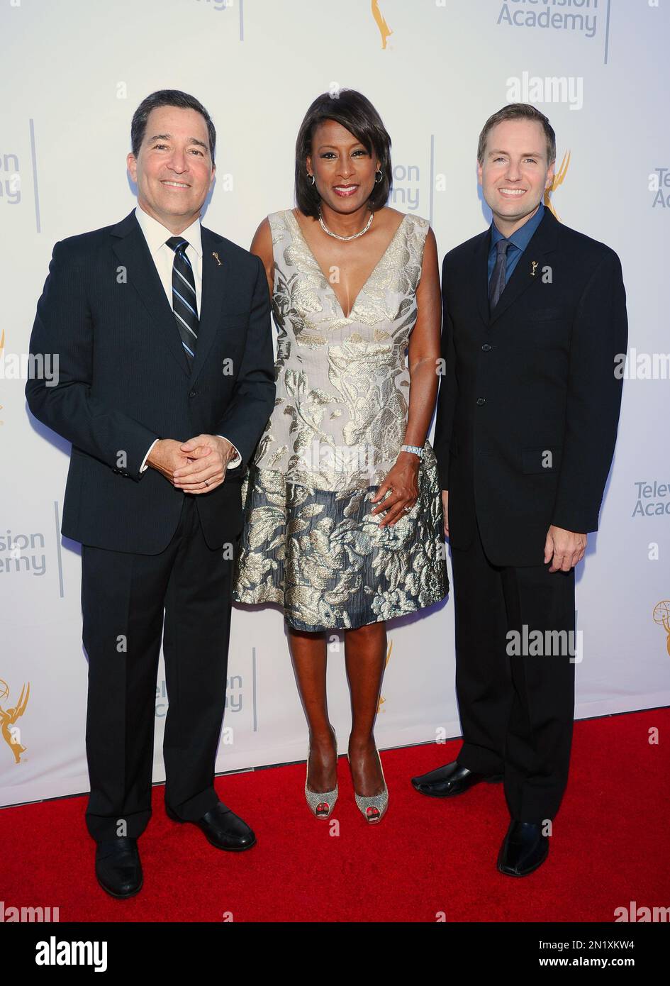 Bruce Rosenbaum, Television Academy Chairman and CEO, from left, Pat ...