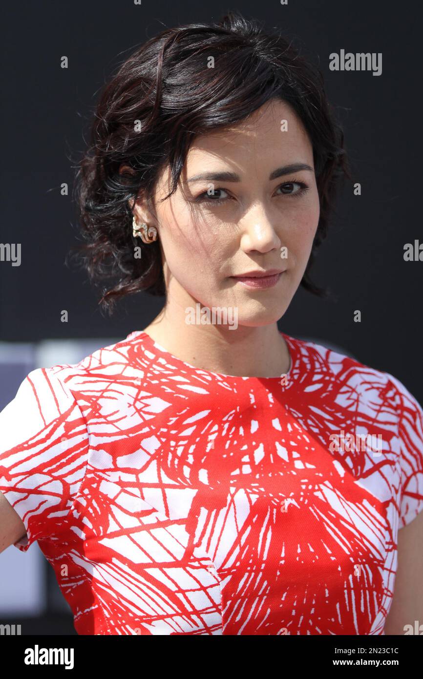 Sandrine Holt arrives at the LA Premiere of "Terminator Genisys" at the ...
