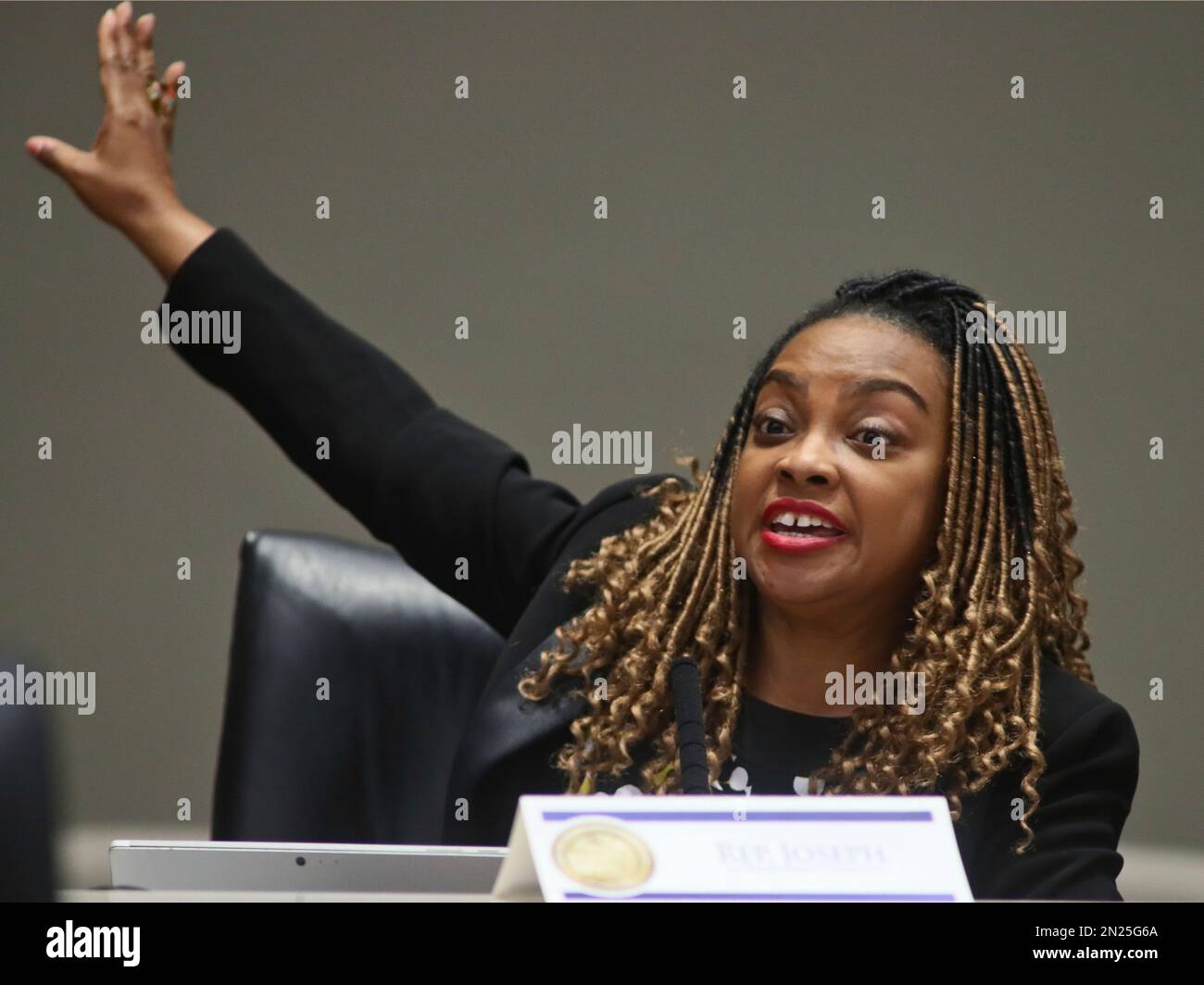 Rep. Dotie Joseph, D-North Miami, argues for her amendment to a bill on ...