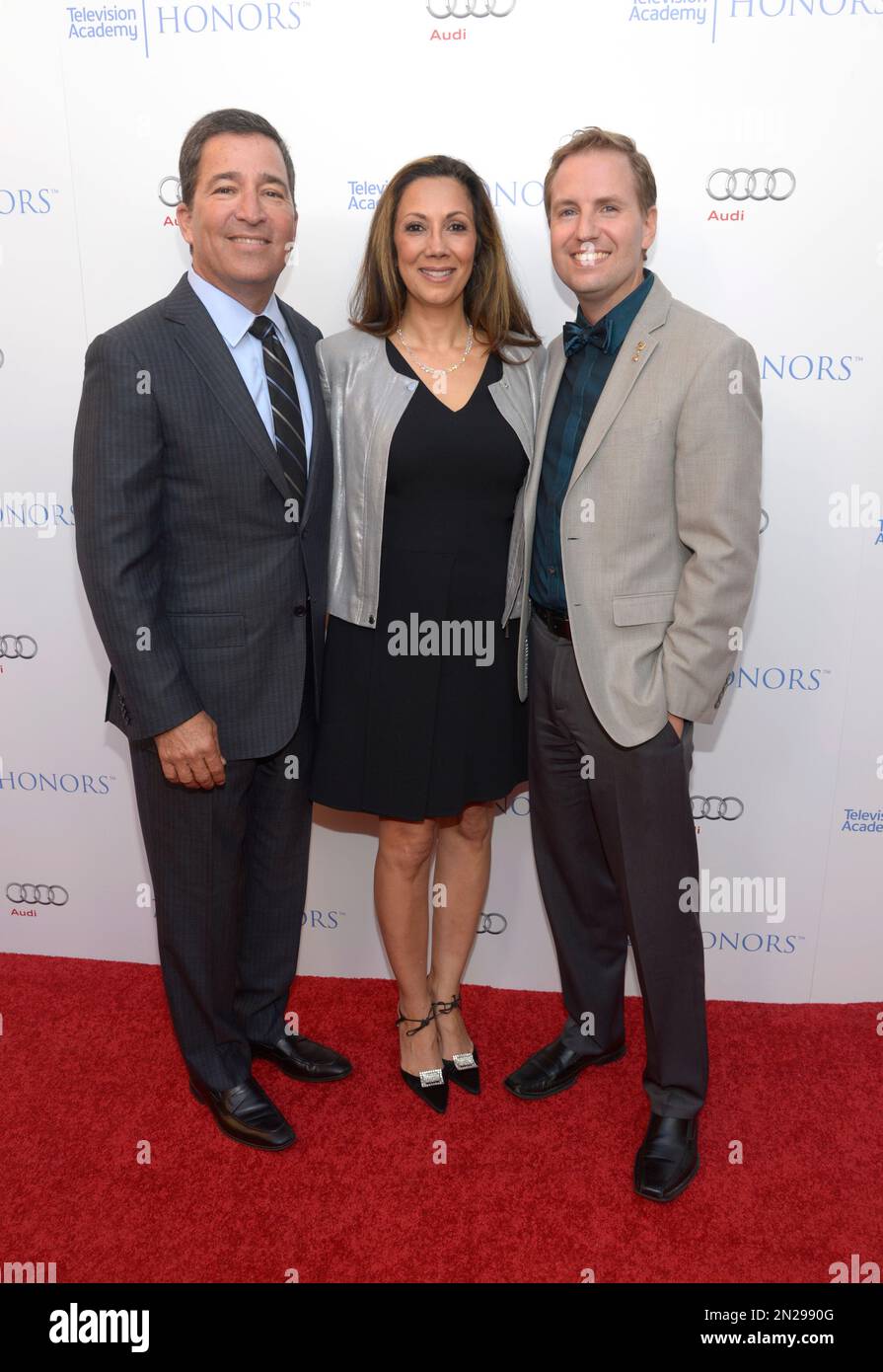 Bruce Rosenblum,Television Academy Chairman & CEO, from left Lucia ...