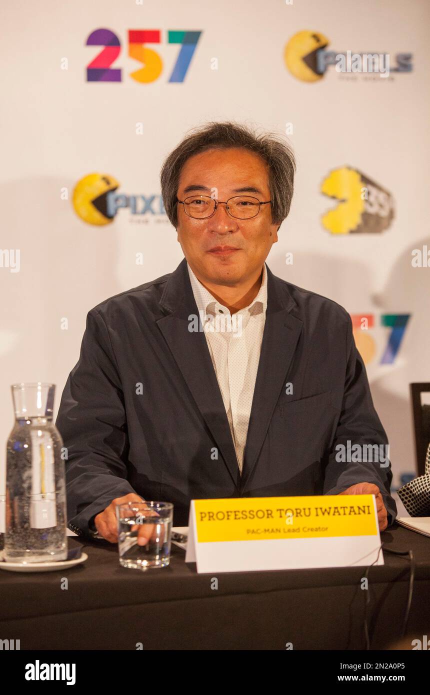 Professor Toru Iwatani, PAC-MAN lead creator, seen at the PAC-MAN’S ...