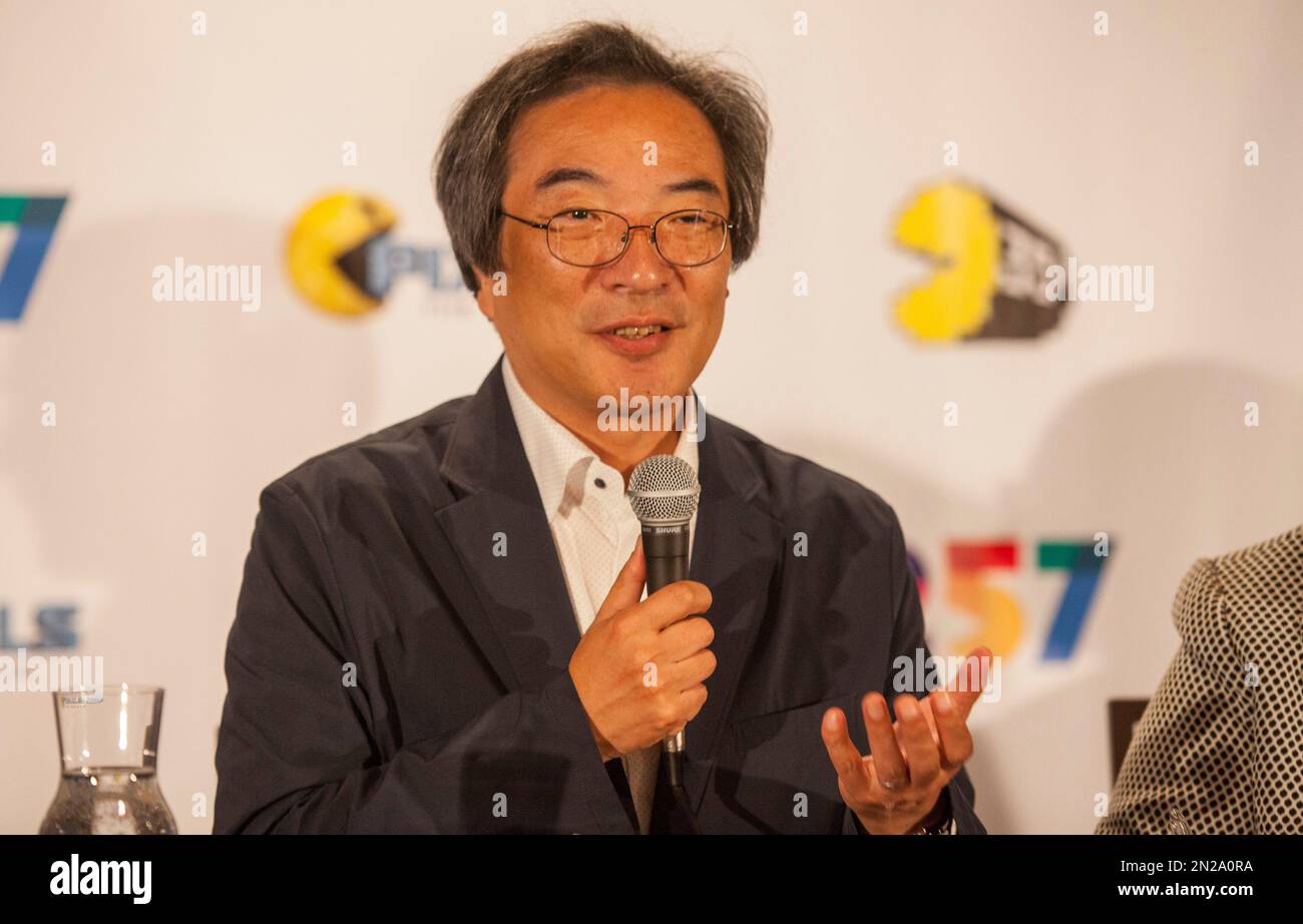 Professor Toru Iwatani, PAC-MAN lead creator, seen at the PAC-MAN’S ...
