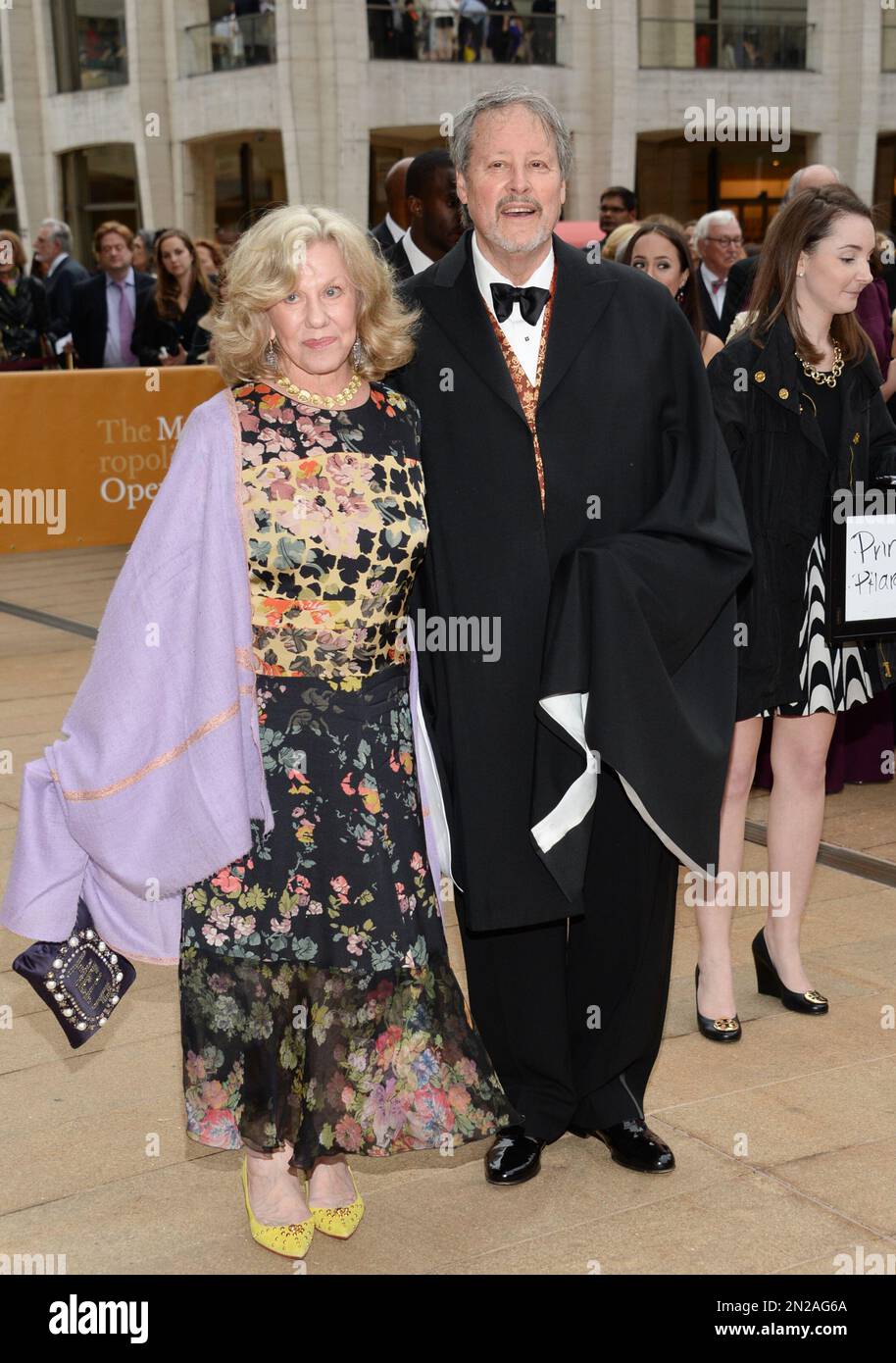 Erica Jong and Ken Burrows attend the American Ballet Theatre's 75th ...