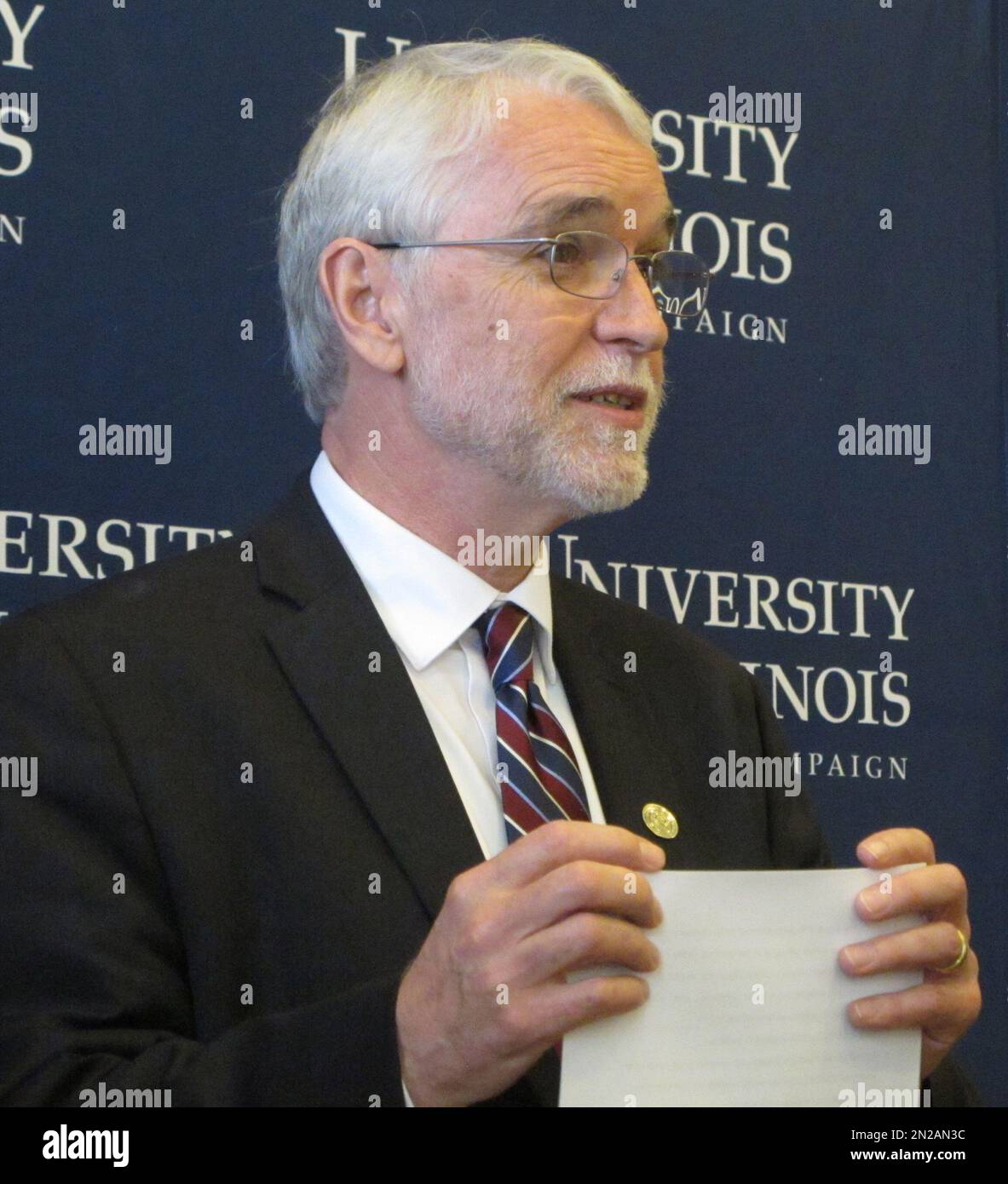 New University of Illinois President Timothy Killeen speaks to ...