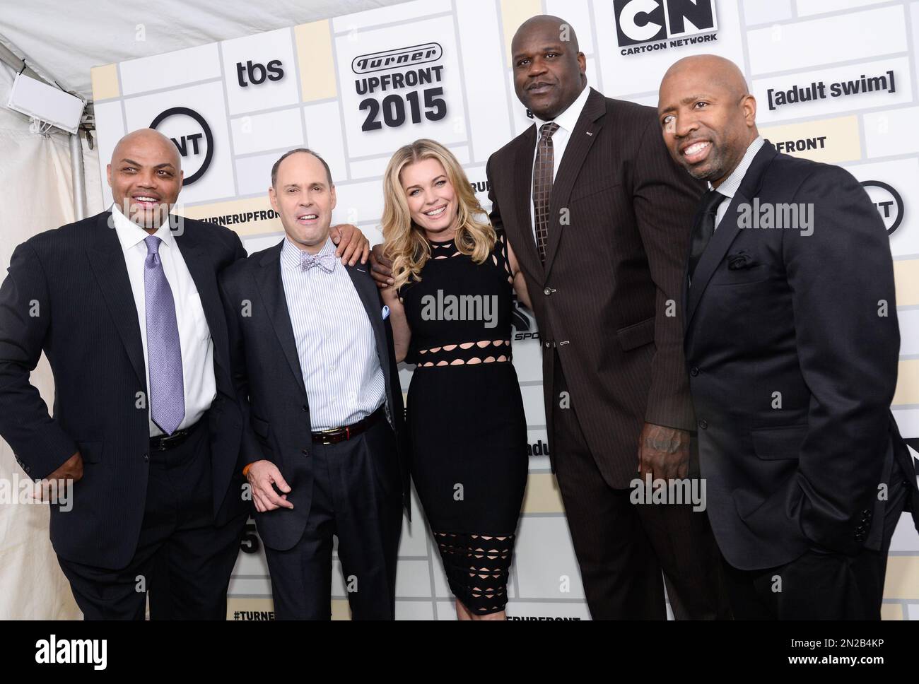 "Inside The NBA" commentators Charles Barkley, left, Ernie Johnson ...