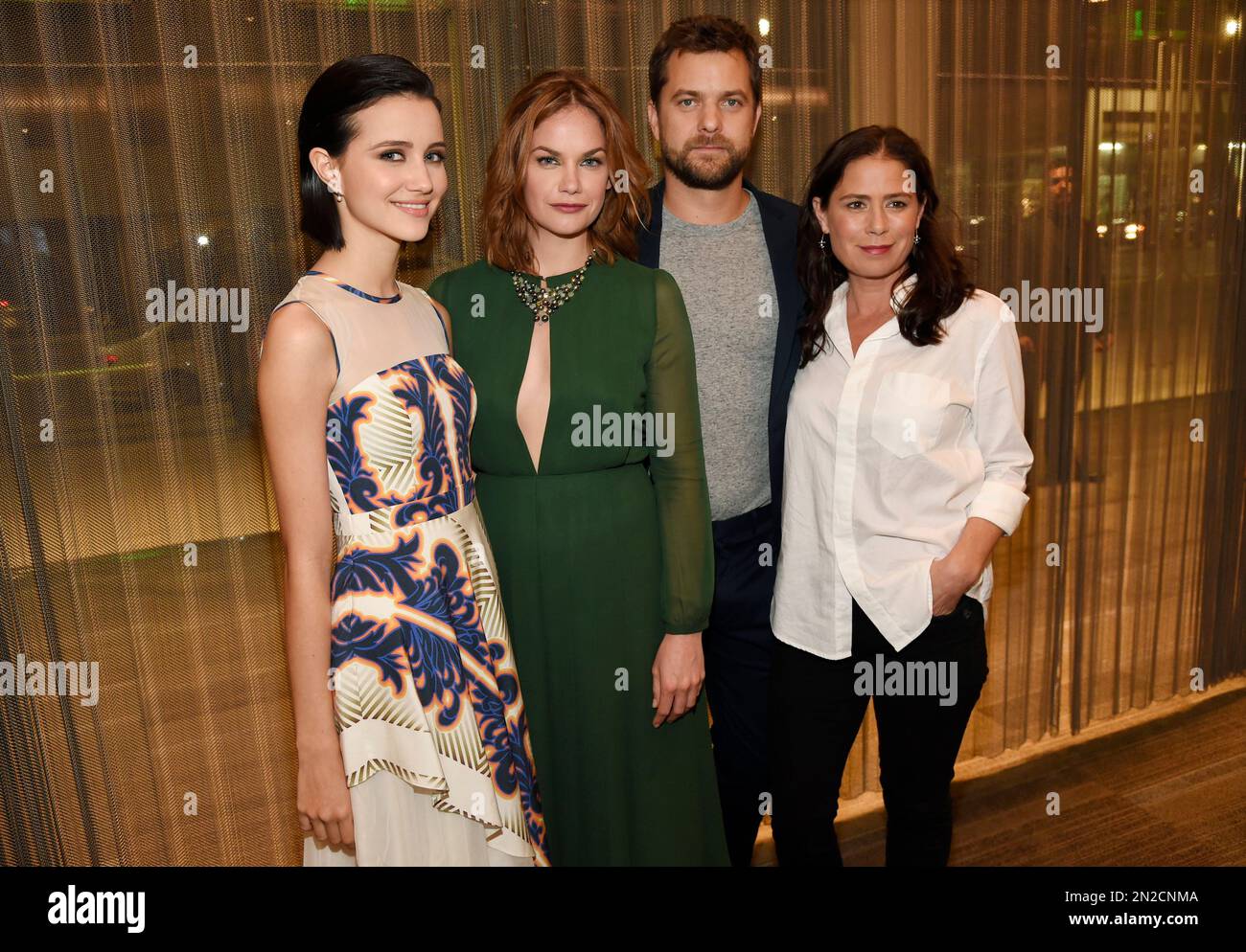 Left to right, Julia Goldani Telles, Ruth Wilson, Joshua Jackson and ...