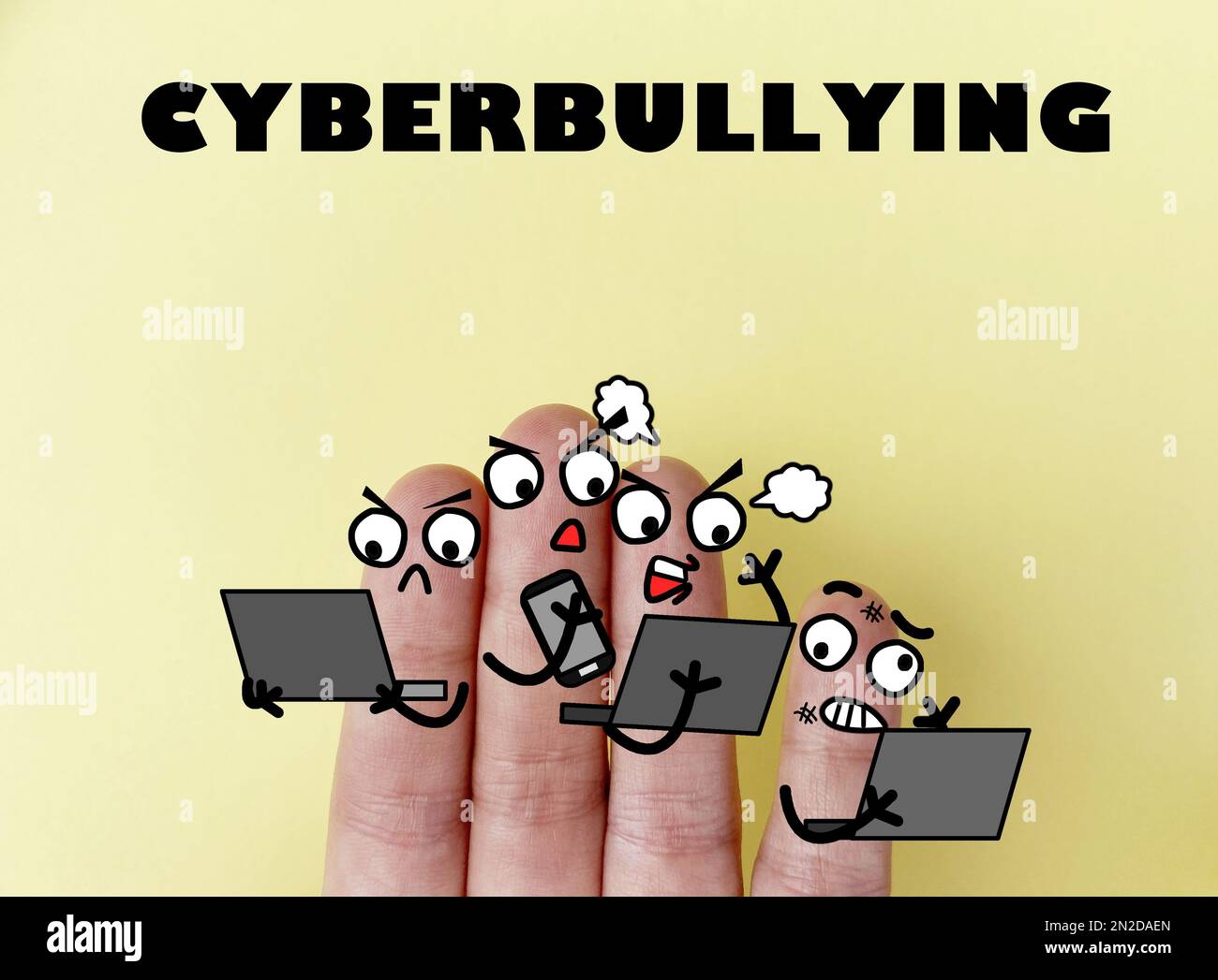 Cybermobbing bild -Fotos und -Bildmaterial in hoher Auflösung – Alamy