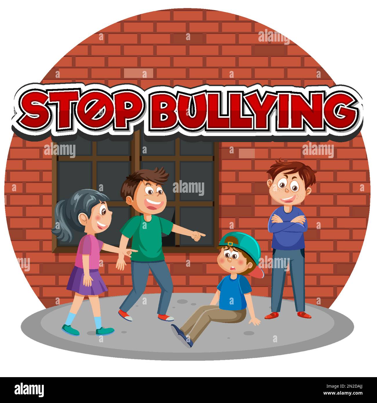 Mobbing bild Stock-Vektorgrafiken kaufen - Alamy