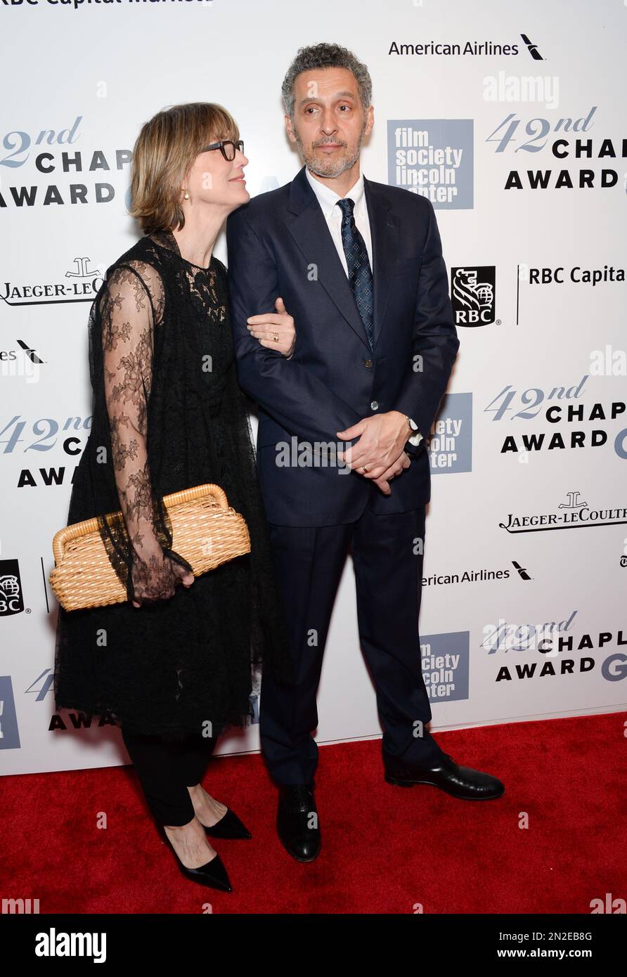 Actor John Turturro and wife Katherine Borowitz arrive at the 42nd ...