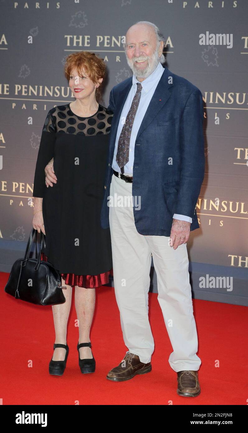 French actor Jean-Pierre Marielle and his wife French actress Agathe ...