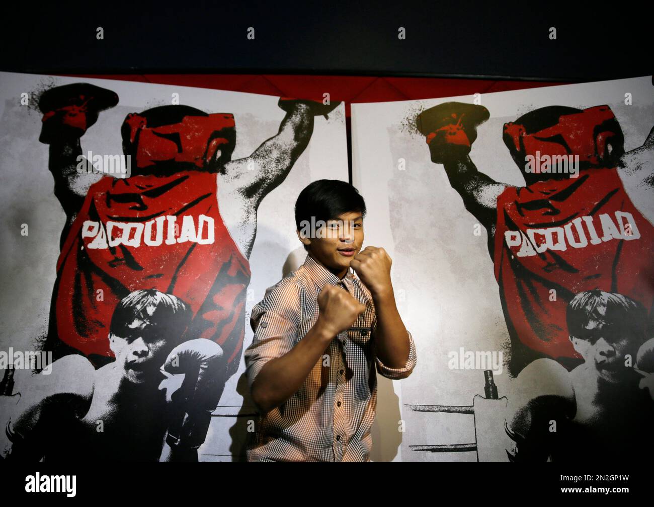 In this April 14, 2015 photo, Filipino actor Buboy Villar, who plays ...
