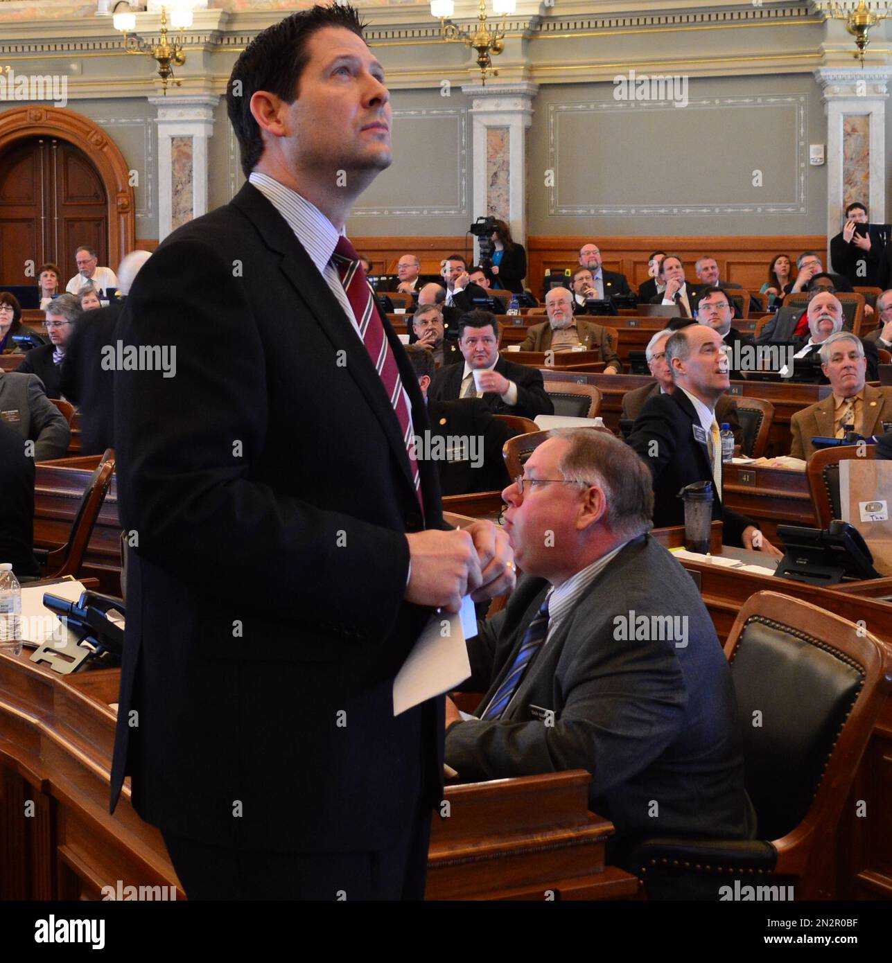 Kansas House Appropriations Committee Chairman Ron Ryckman Jr., an ...