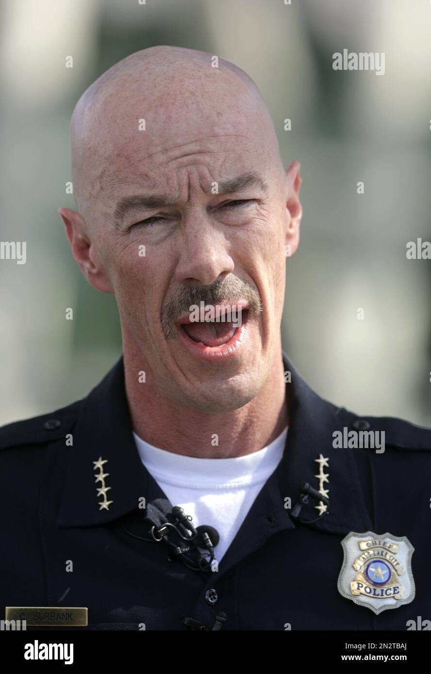 FILE - In this March 28, 2014 file photo, Salt Lake City Police Chief ...