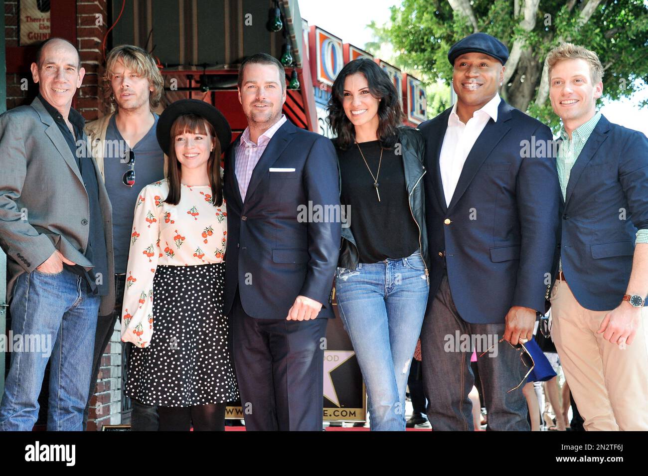 From left, Miguel Ferrer, Eric Christian Olsen, Renée Felice Smith ...