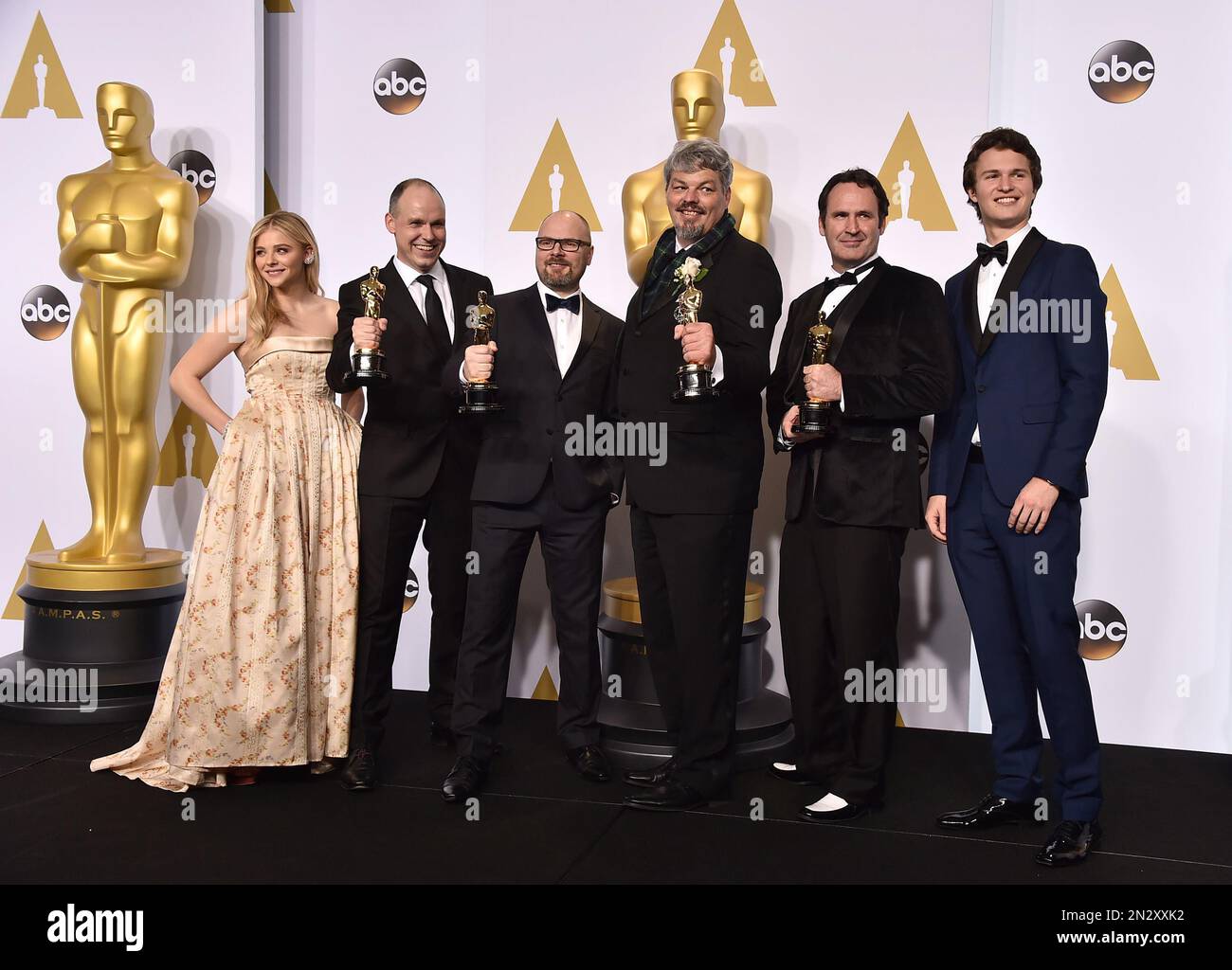 Chloe Grace Moretz, from left, Paul Franklin, Andrew Lockley, Ian ...