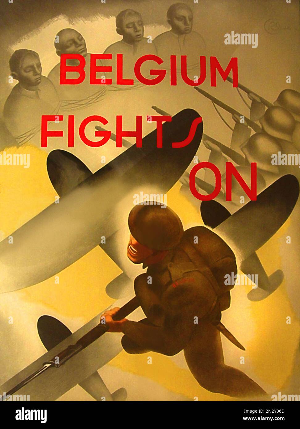 Vintage belgien propaganda -Fotos und -Bildmaterial in hoher Auflösung ...