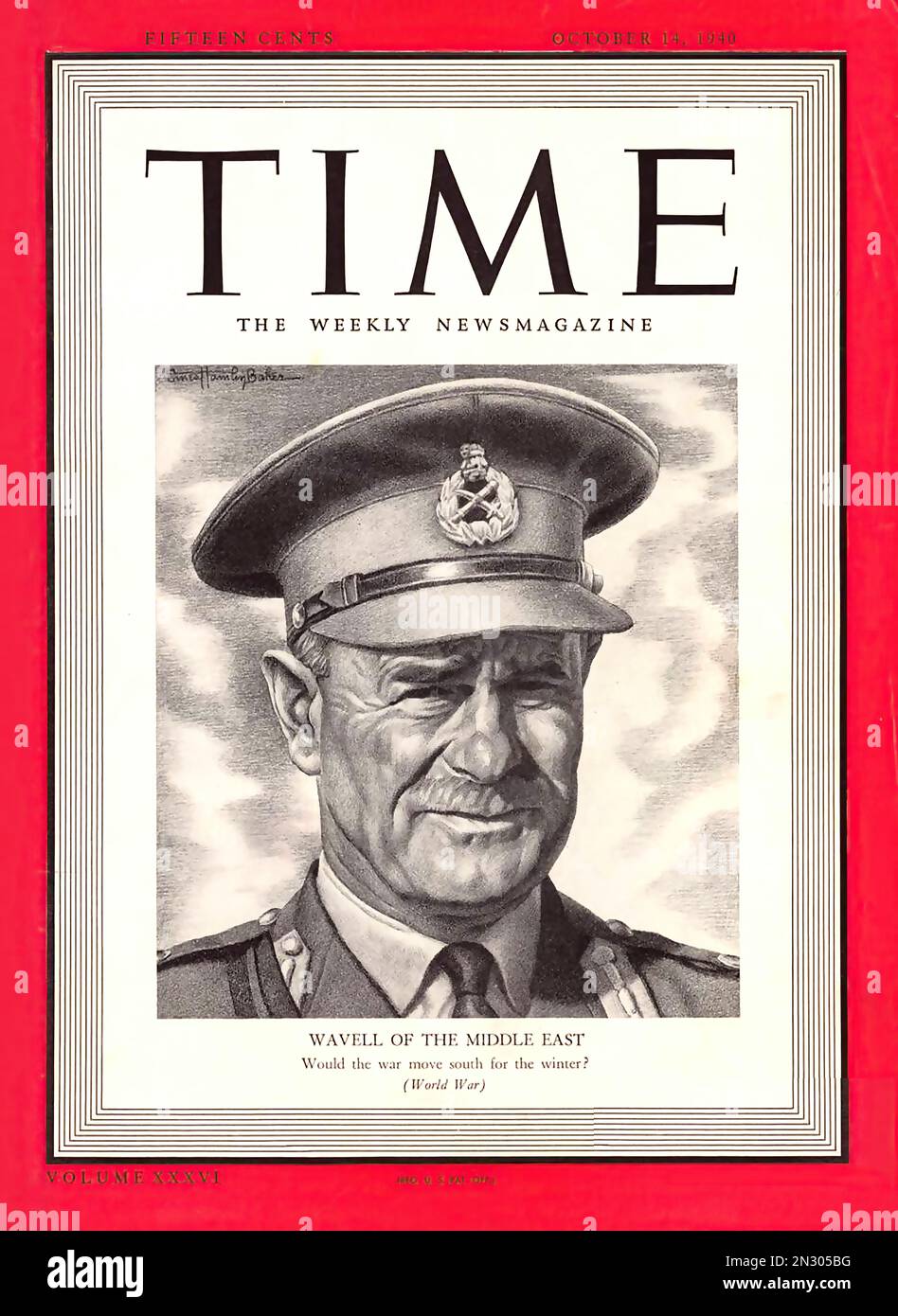 Time magazine cover 1940 -Fotos und -Bildmaterial in hoher Auflösung – Alamy