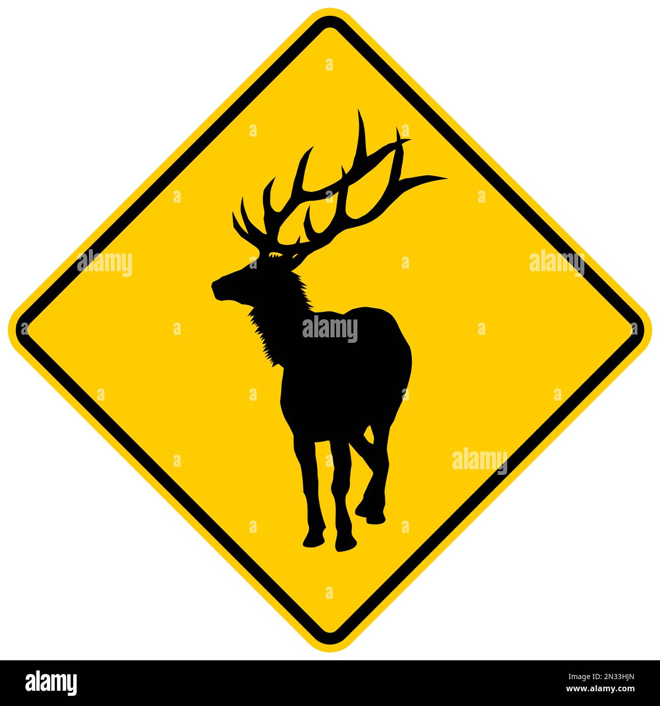 Elch warnung -Fotos und -Bildmaterial in hoher Auflösung – Alamy