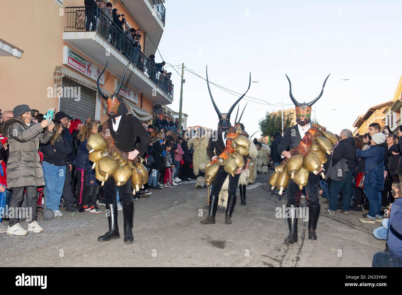05-4-2023 - Italia Sardegna, Oristano, Karneval von Samugheo ...