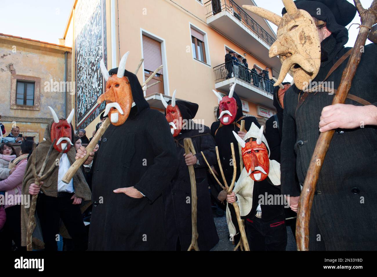 05-4-2023 - Italia Sardegna, Oristano, Carnival di Samugheo ...