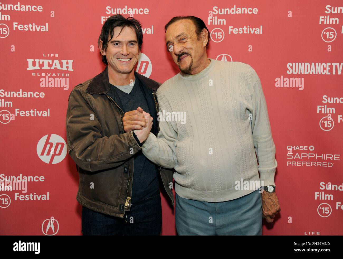 Billy Crudup, left, who portrays former Stanford professor Dr. Philip ...