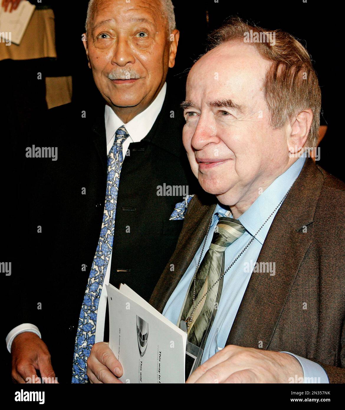 File-This June 9, 2006, file photo shows former New York City Mayor ...