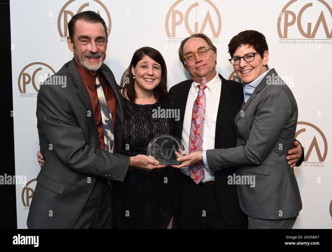EXCLUSIVE - Mark A. Burley, and from left, Lisa I. Vinnecour, Michael ...
