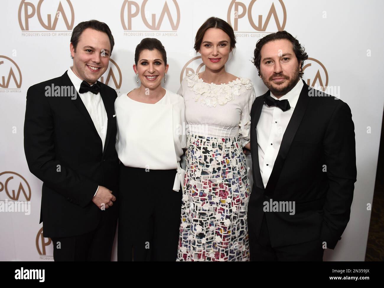 Ido Ostrowsky, from left, Nora Grossman, Keira Knightley, and Teddy ...