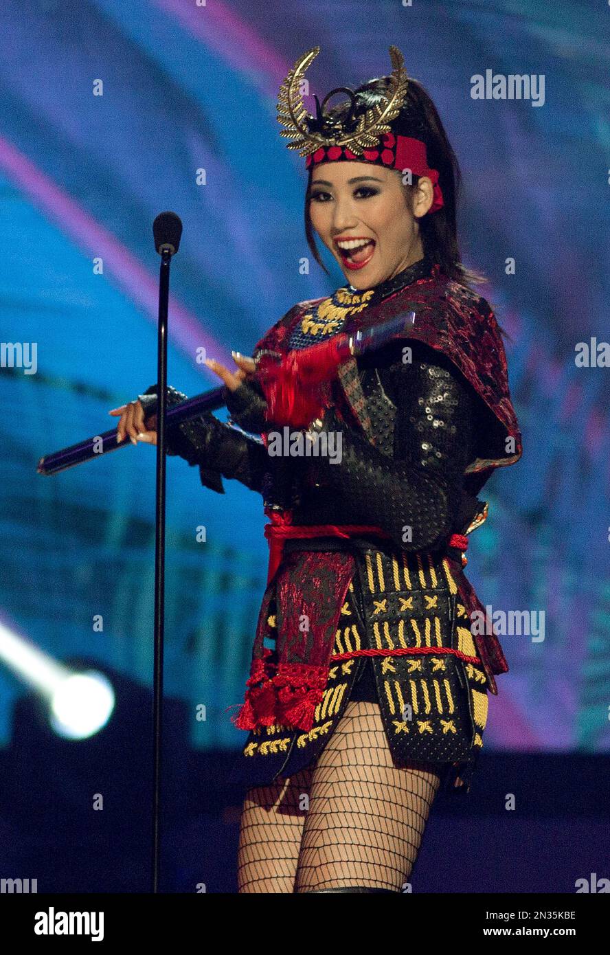 FILE - In this Jan. 21, 2015, file photo, Miss Japan, Keiko Tsuji ...