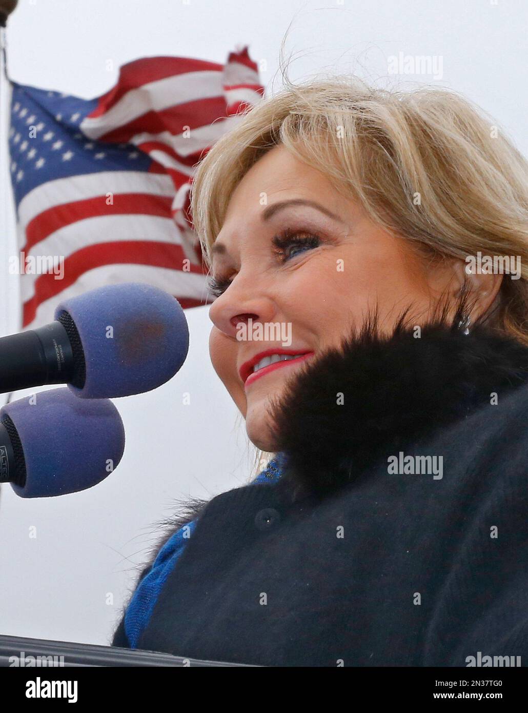 Oklahoma Governor Mary Fallin delivers her Inaugural address at the ...