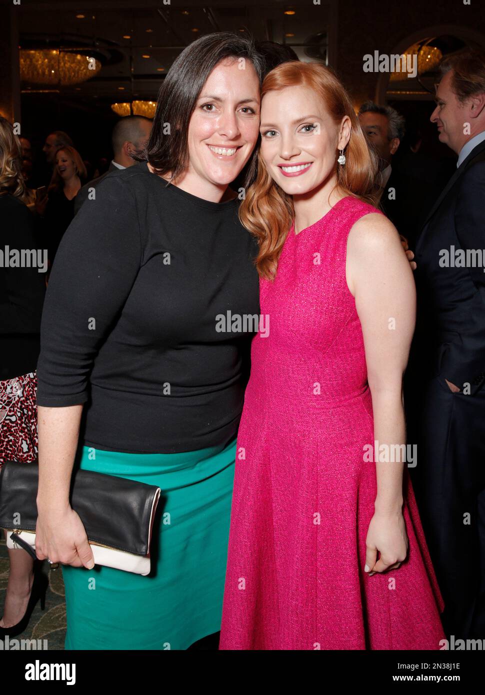 Emma Thomas and Jessica Chastain attends the AFI Awards at The Four ...