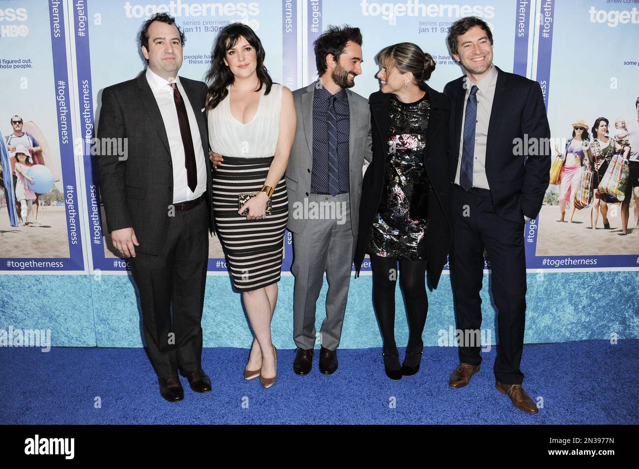 Steve Zissis, Melanie Lynskey, Jay Duplass, Amanda Peet, Mark Duplass ...