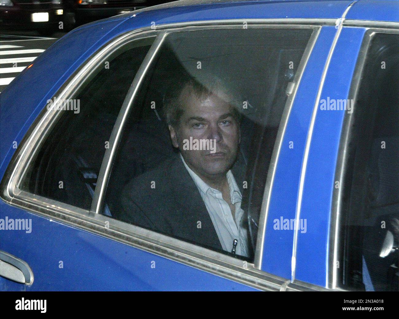FILE - In this Nov. 18, 2003 file photo, John Hinckley Jr. arrives at U ...