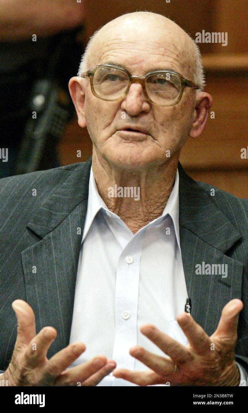 File-In this June 20, 2005 photograph, Edgar Ray Killen is photographed ...