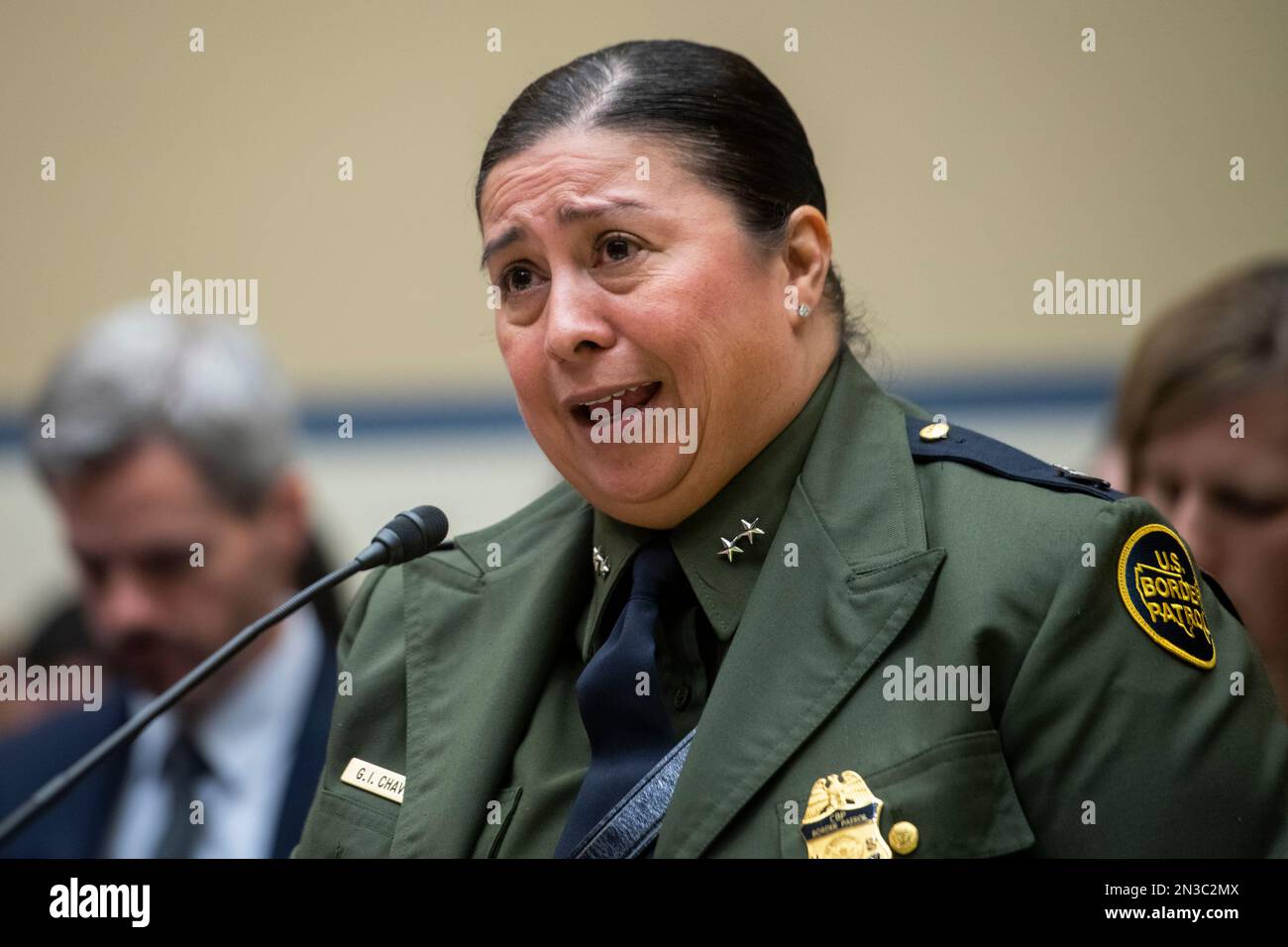 Gloria Chavez, Chief Patrol Agent, Rio Grande Valley Sektor, USA Zoll ...