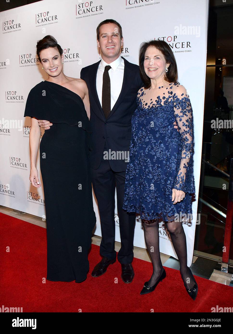 Elizabeth Chambers, Armie Hammer and Sherry Lansing arrive at Stop ...