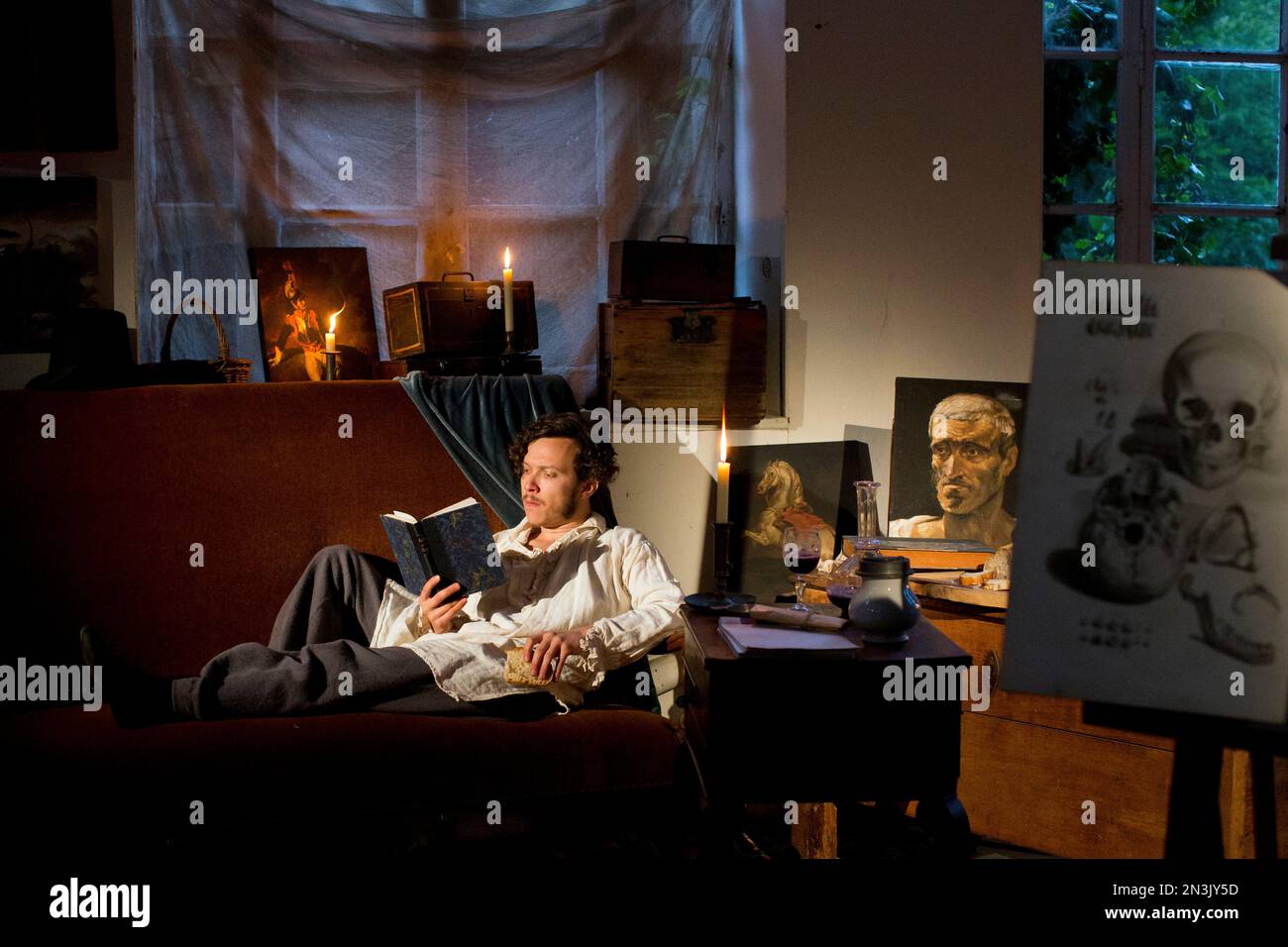 In this photo taken Thursday, May 1, 2014, during the filming of The ...