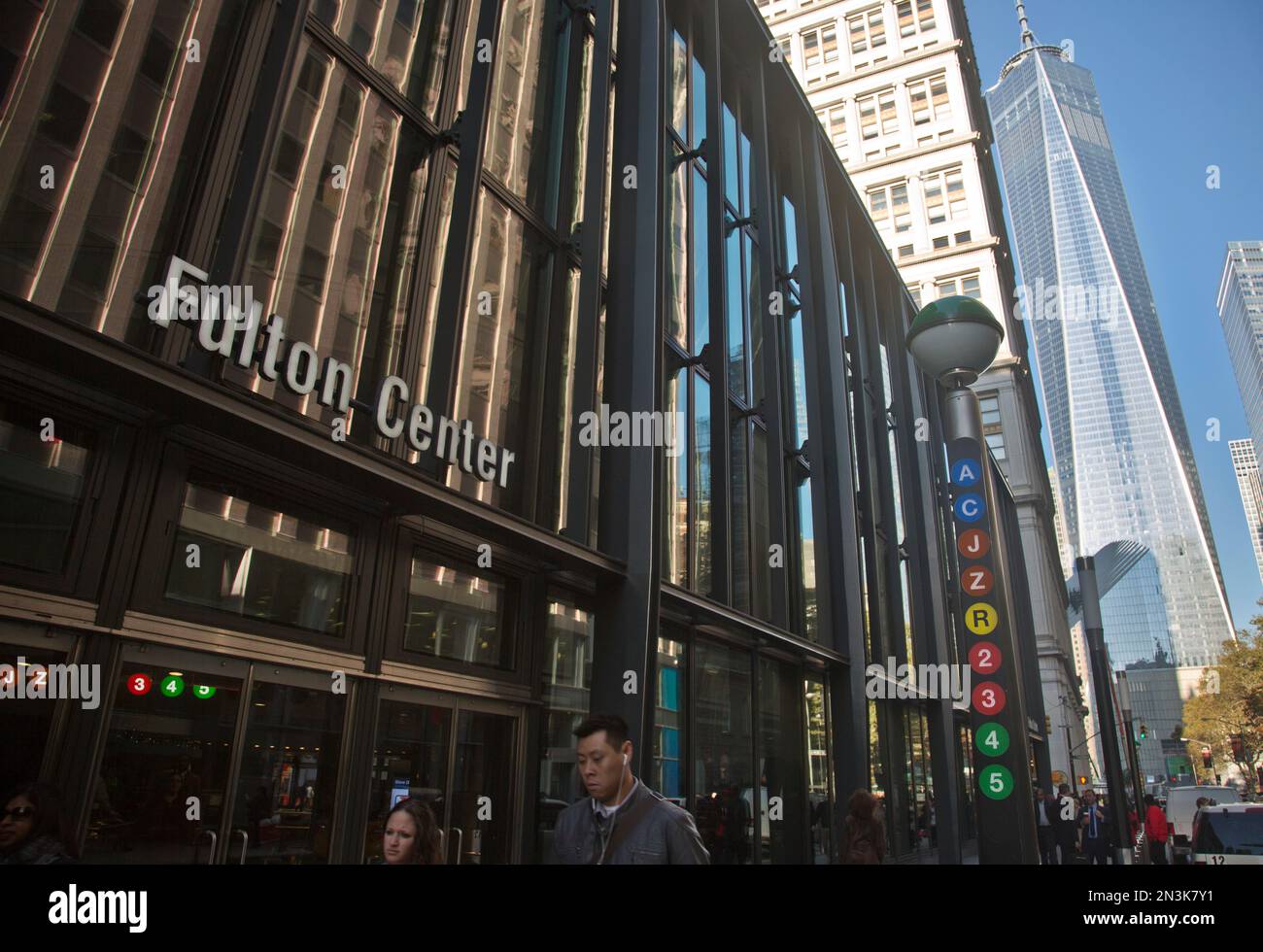 New York's biggest subway hub, Fulton Center, has opened in lower ...