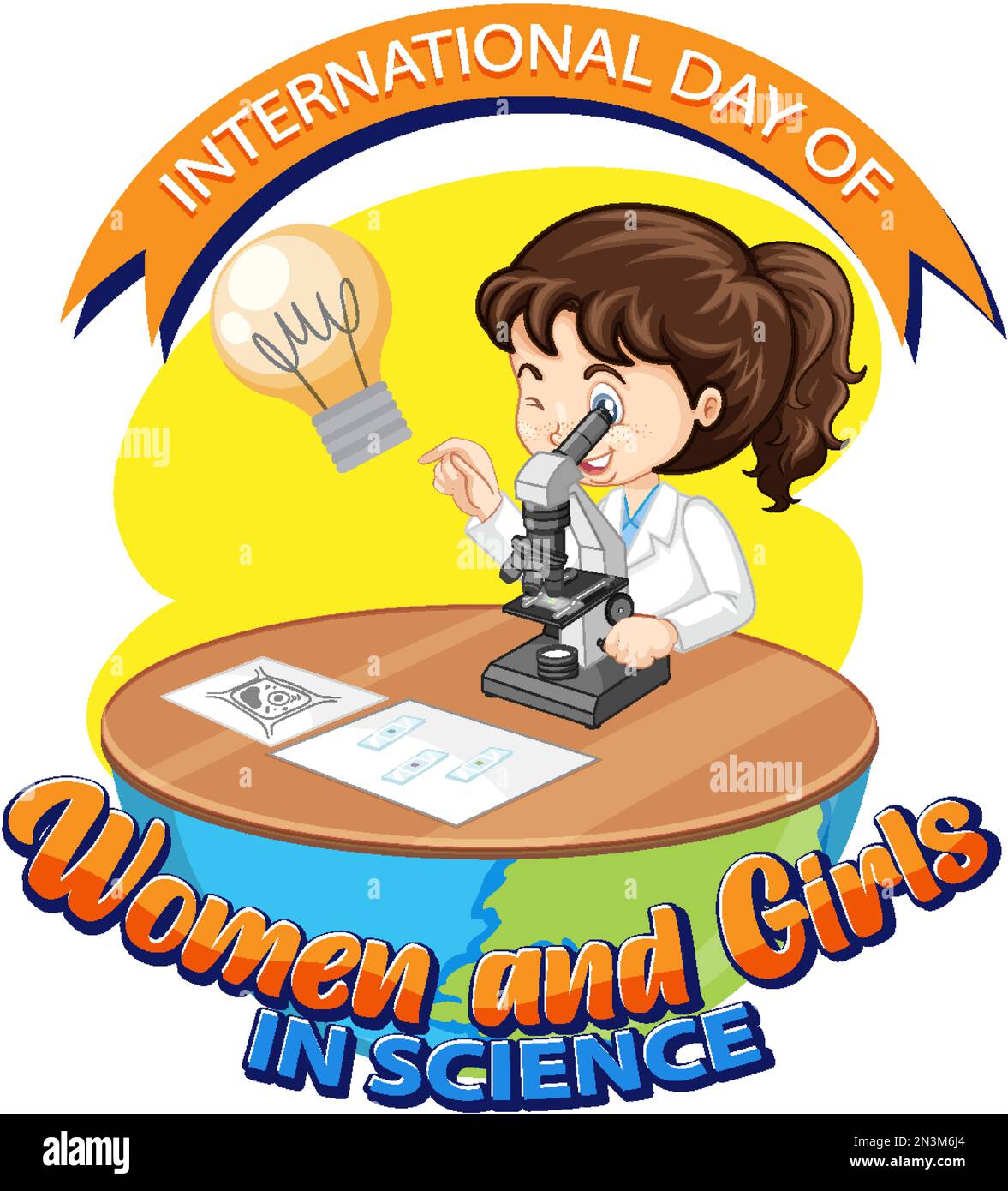 Internationaler tag der frauen und mädchen in der wissenschaft Ausgeschnittene Stockfotos und ...