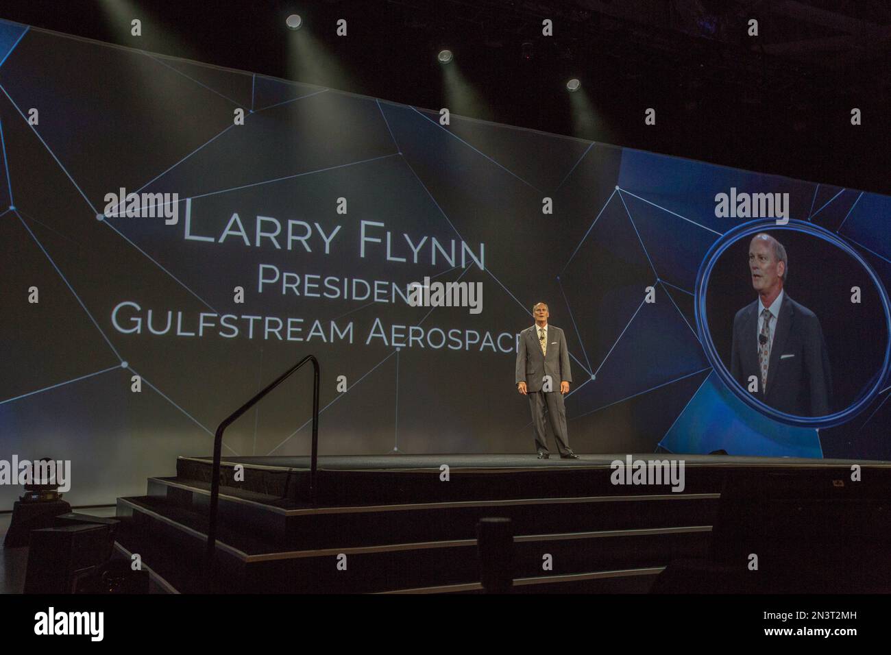 Larry Flynn, President Gulfstream Aerospace speaks Tuesday October 14 ...
