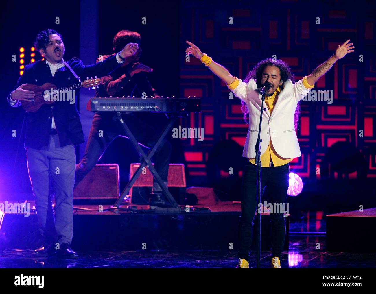 Enrique Rangel, and from left, Emmanuel del Real, and Ruben Albarran of ...