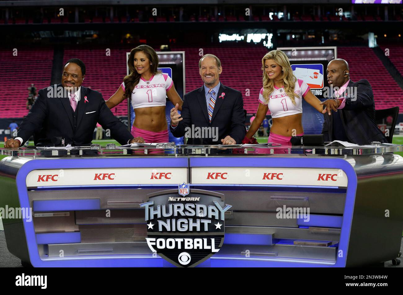 Houston Texans Cheerleaders appear with Thursday NIght Football ...