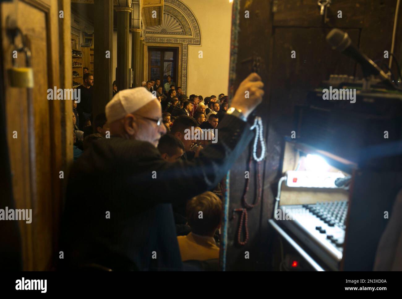 Kosovo Muslims offer Eid al-Adha prayers in Sultan Mehmet Fatih grand mosque in the capital ...